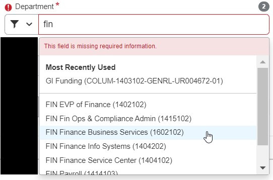 How do I edit the ChartString in my Expense Report? | Columbia Travel ...